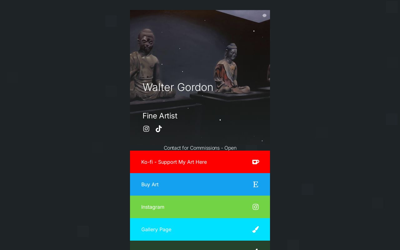 Walter Gordon - Professional Artist